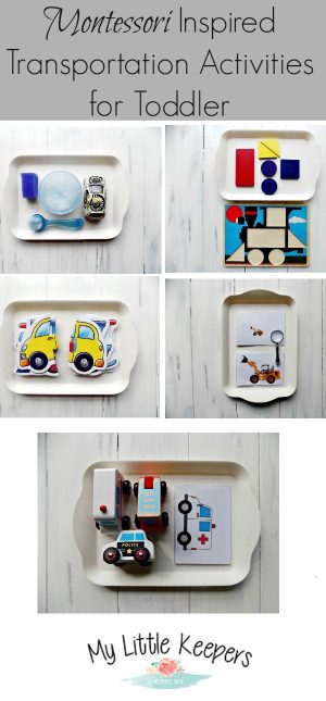 Montessori Inspired Transportation Activities for Toddler – My Little ...