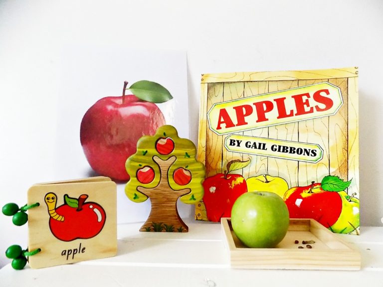 Montessori Inspired Apple Unit for Toddlers – My Little Keepers